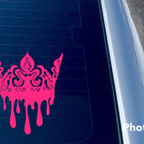 QUEEN CROWN LOGO Decal - Etsy