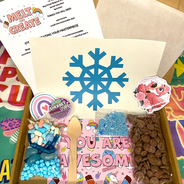 Frozen Chocolate - Etsy UK