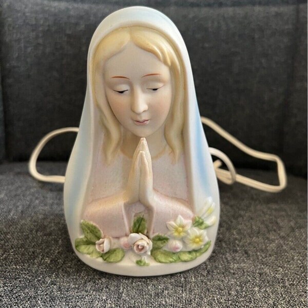Virgin Mary Night Light - Etsy
