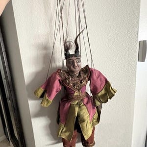 Antique Wood Burmese Puppet Doll Zawgyi Marionettes Figure - Etsy
