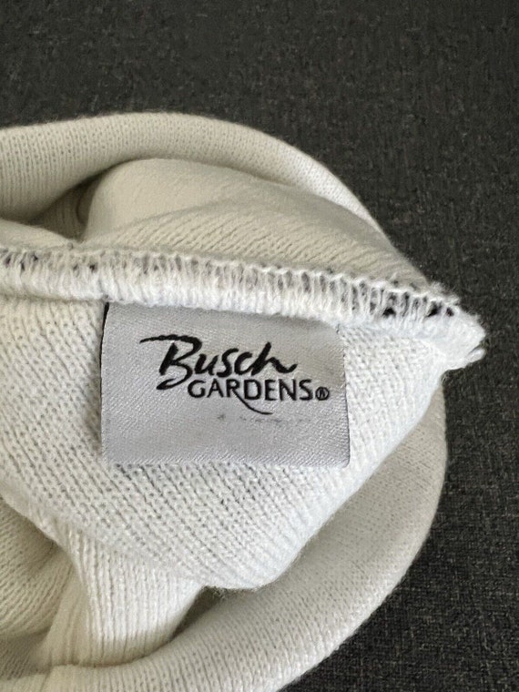 Vintage Busch Gardens White Tiger Knit Hat Vintage Sk… - Gem