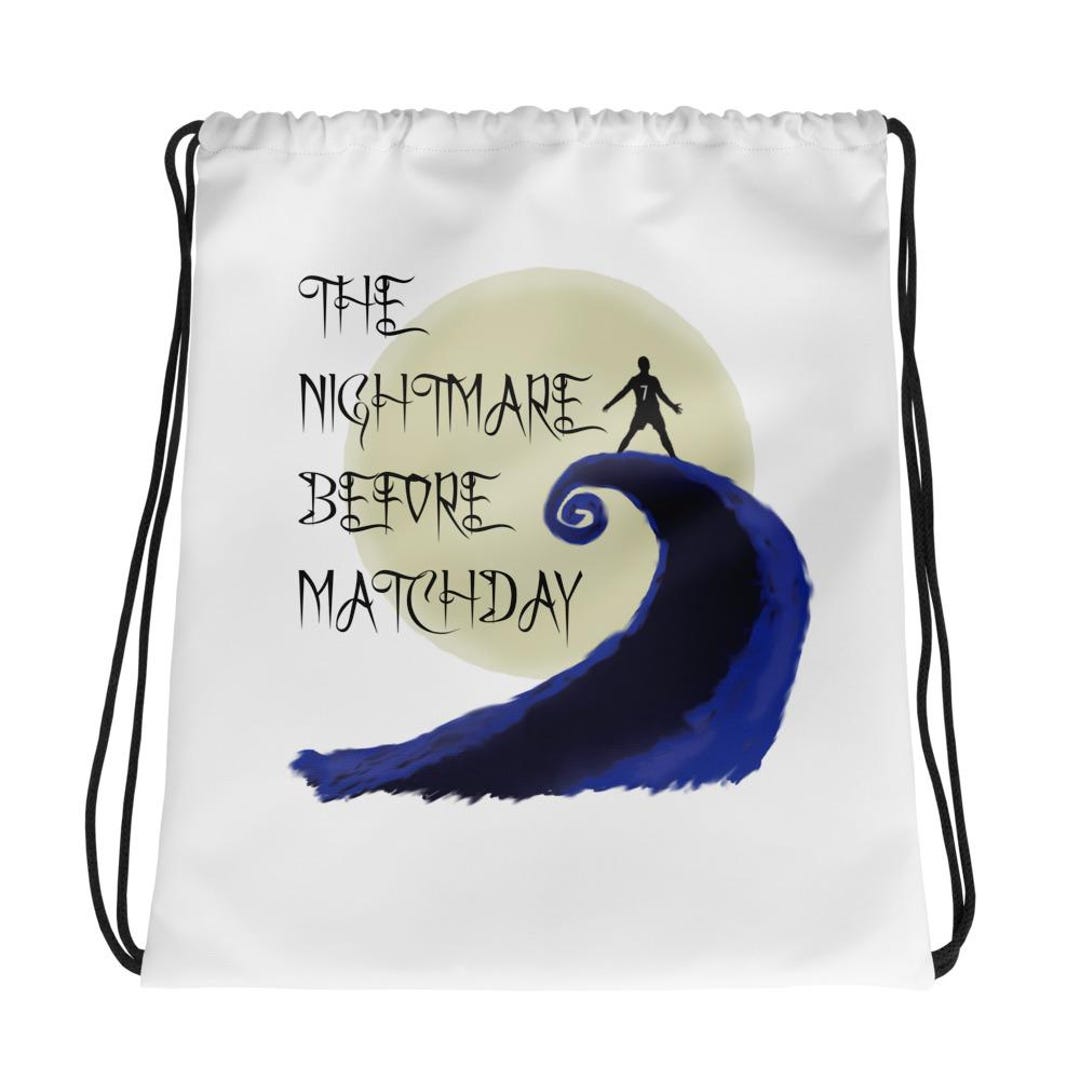 Cristiano Ronaldo Drawstring Bag, Nightmare Before Matchday | Football ...