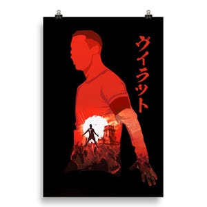 Cristiano Ronaldo Poster, Anime Style CR7 Poster Wall Art Ronaldo ...