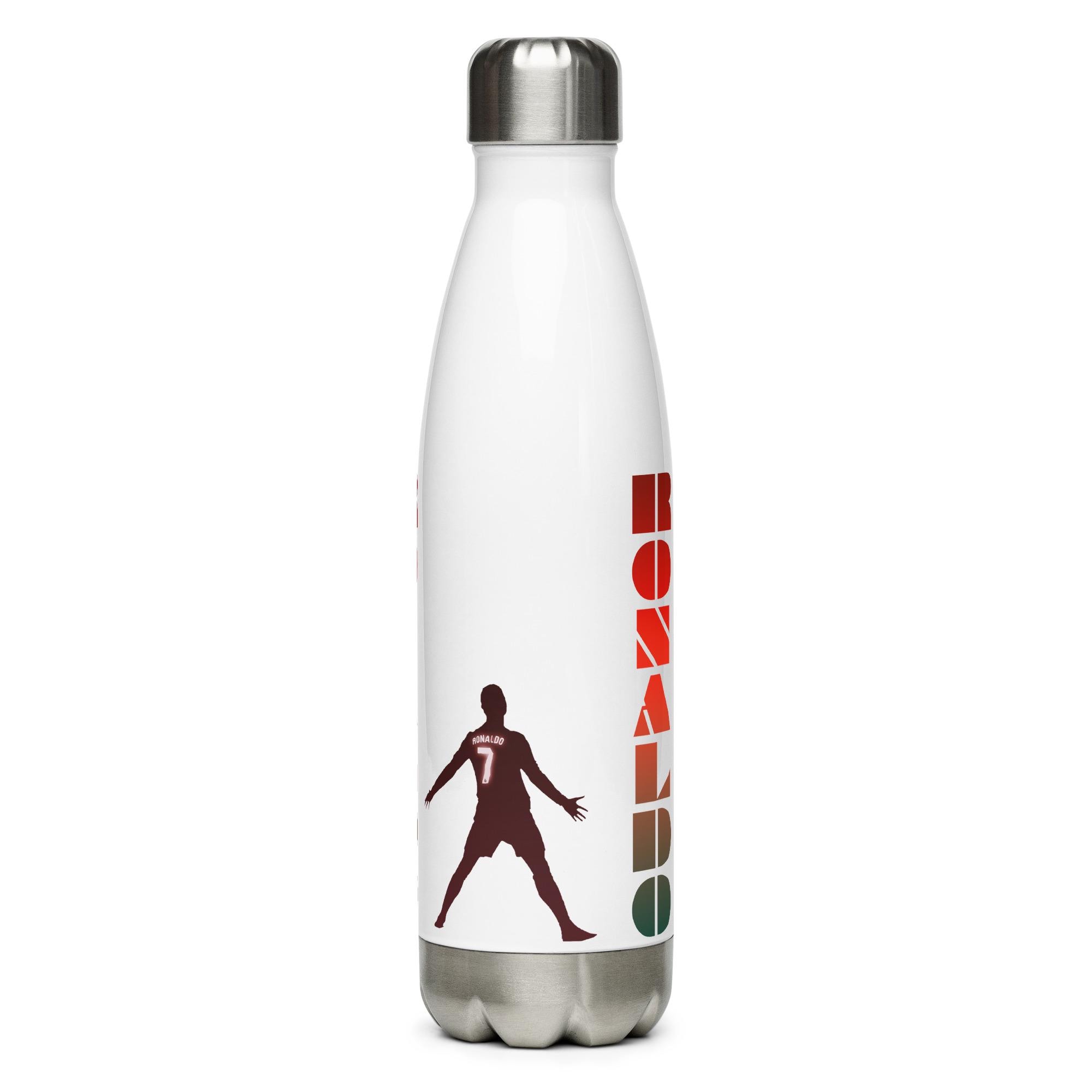 Cristiano Ronaldo Stainless Steel Water Bottle | CR7 Water Bottle ...
