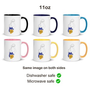 Steph Curry Shooting Mug With Colour Inside | Golden State Warriors Mug ...