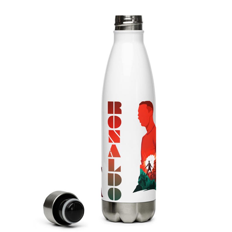 Cristiano Ronaldo Stainless Steel Water Bottle | CR7 Water Bottle ...