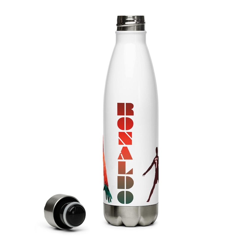 Cristiano Ronaldo Stainless Steel Water Bottle | CR7 Water Bottle ...
