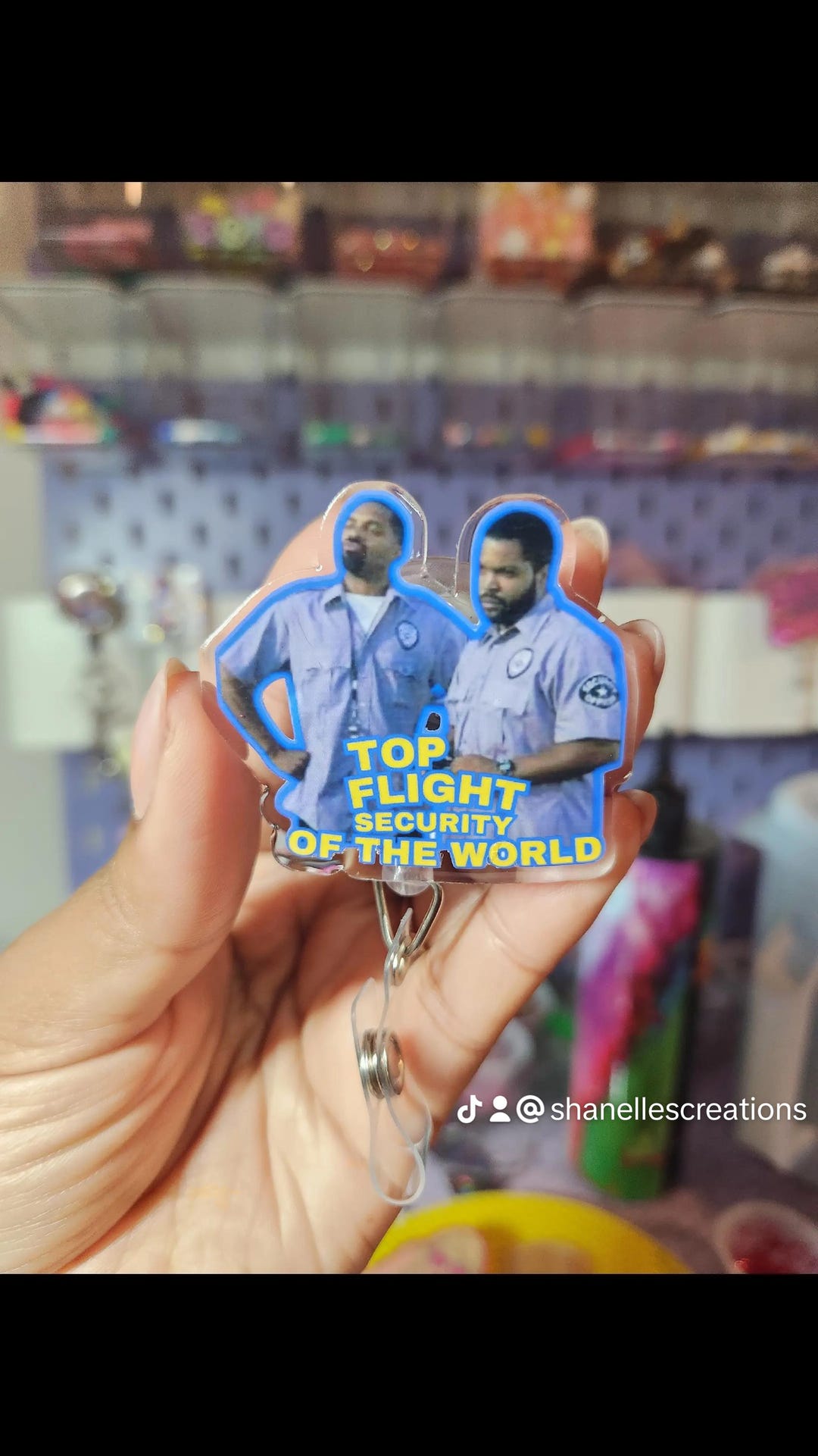 Top Flight Security Badge Reel - Etsy