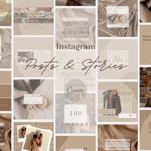 100 Instagram Canva Templates Instagram Story Template Instagram Post ...