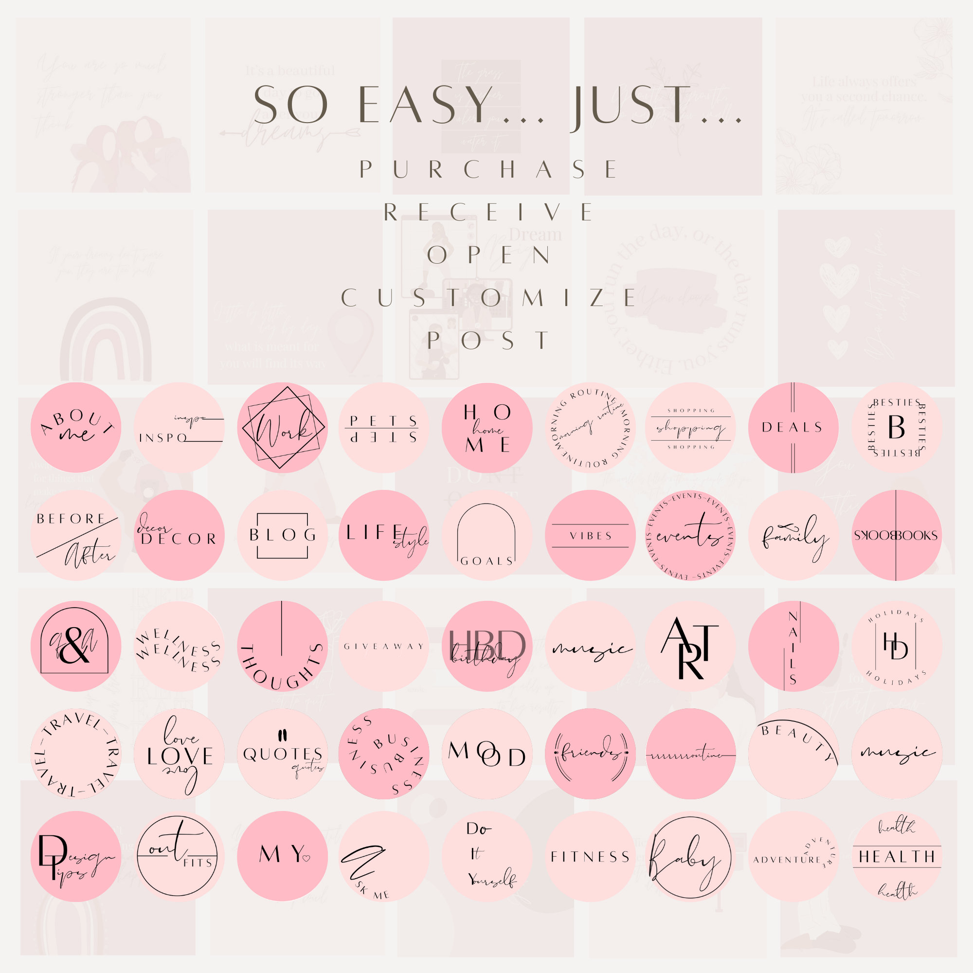 Colorful Girly Cover Photos