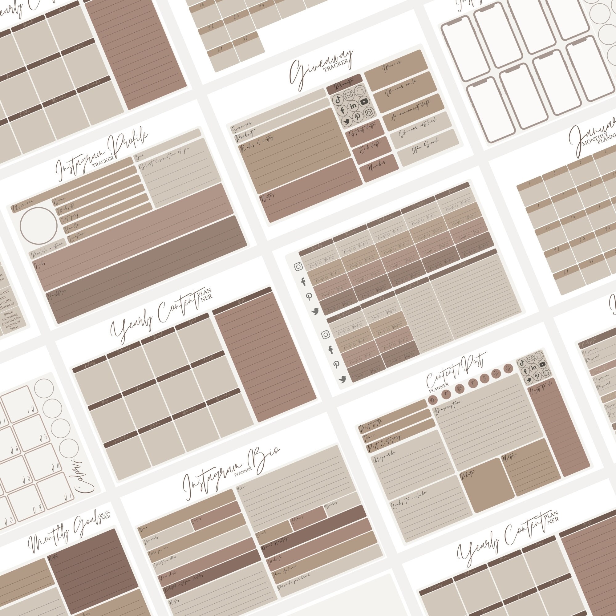 Instagram layout planner - raschart