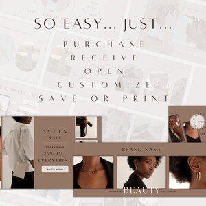 Shopify Banner Theme Template Design | Boho Shopify Boutique Design ...