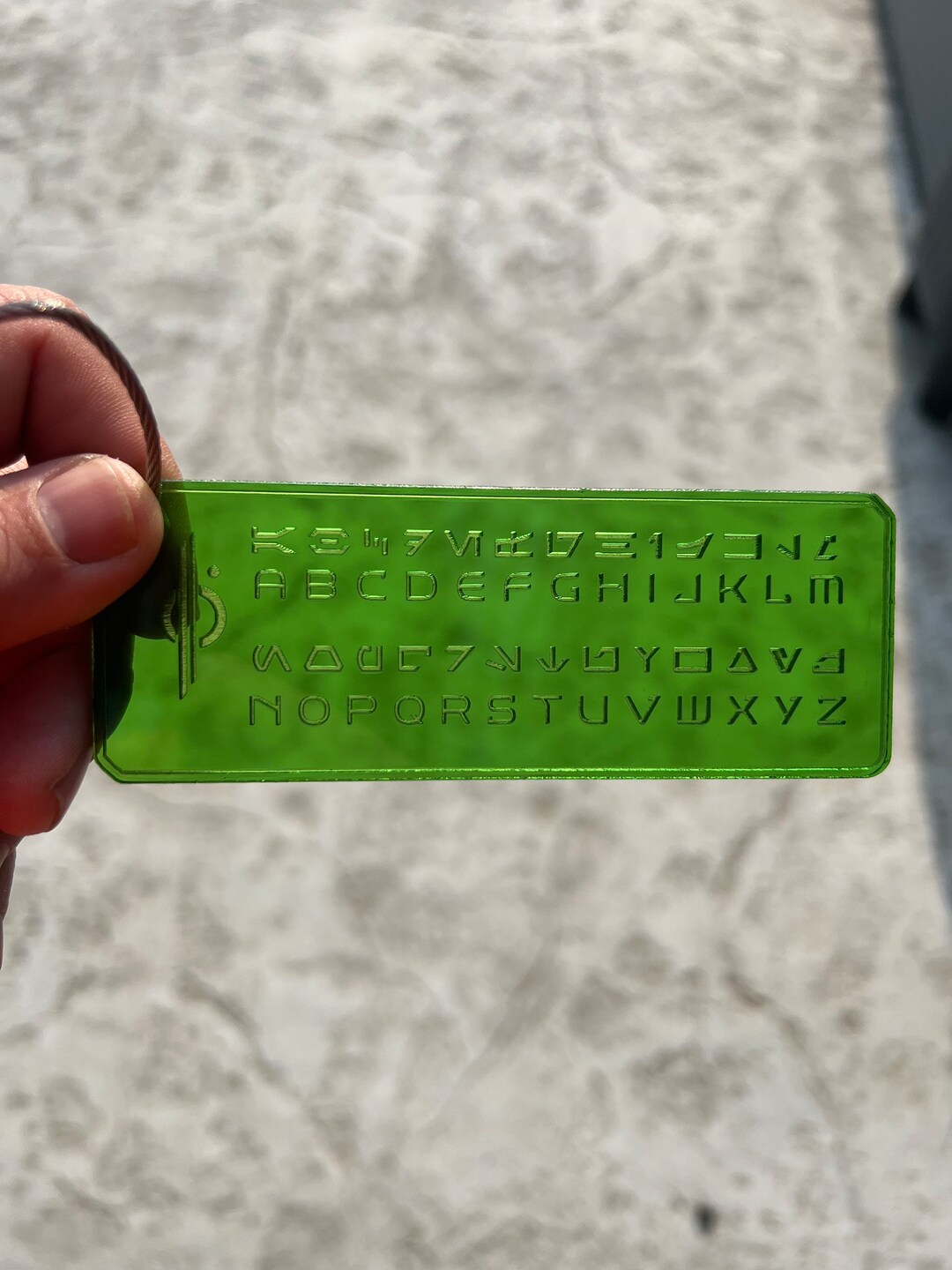 Starcruiser Aurebesh Custom Decoder - Etsy