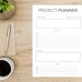 Project Planner Printable Available in A4, A5 and Letter Sizes A5 ...