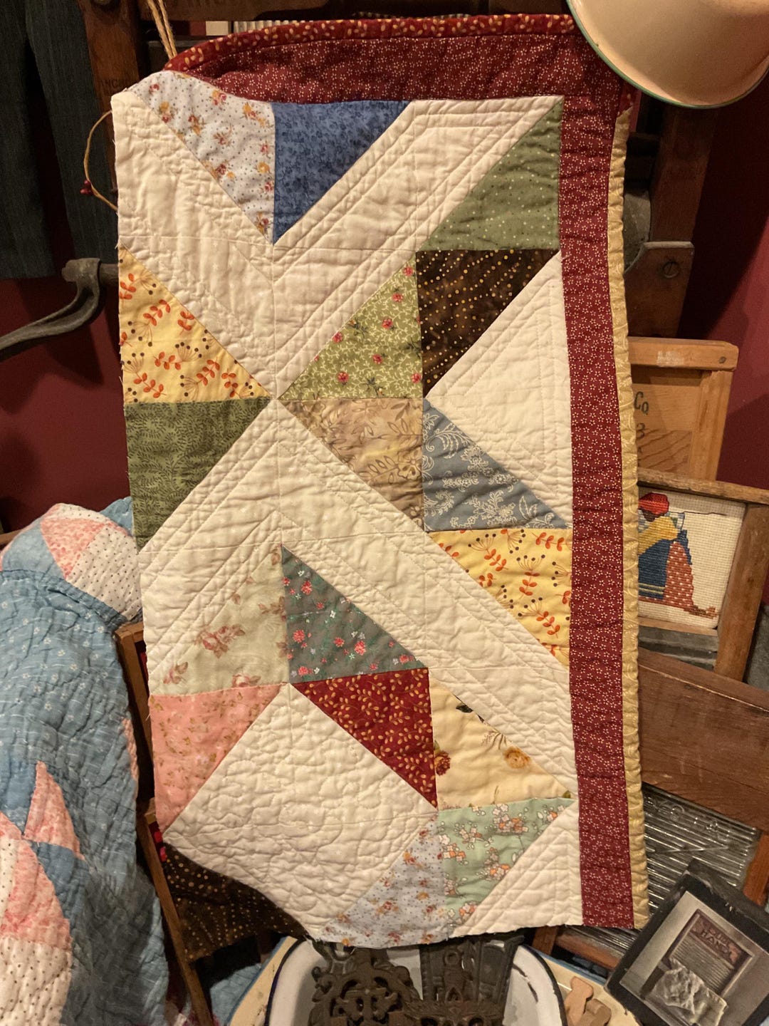 Cutter Quilt Piece, Repurposed, Crafting, Journaling - Etsy