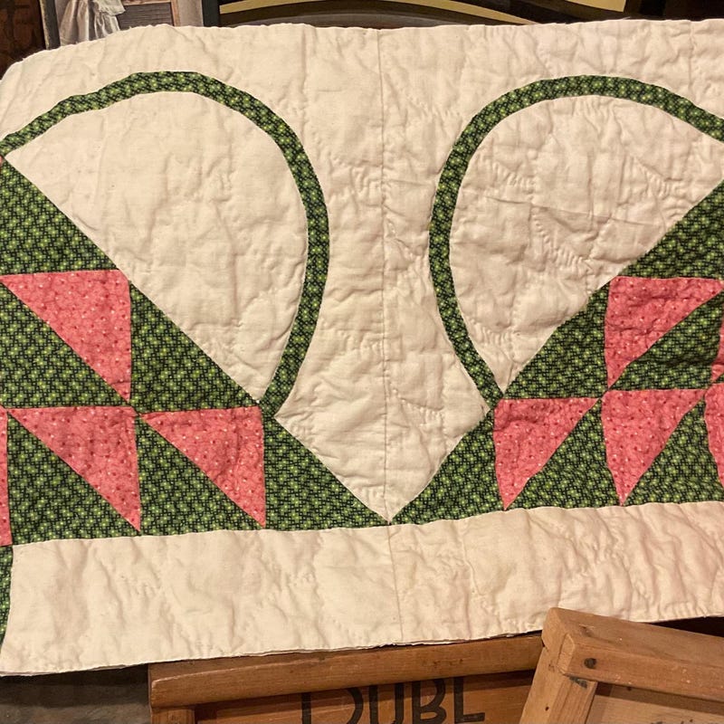 Antique Quilt Baskets - Etsy
