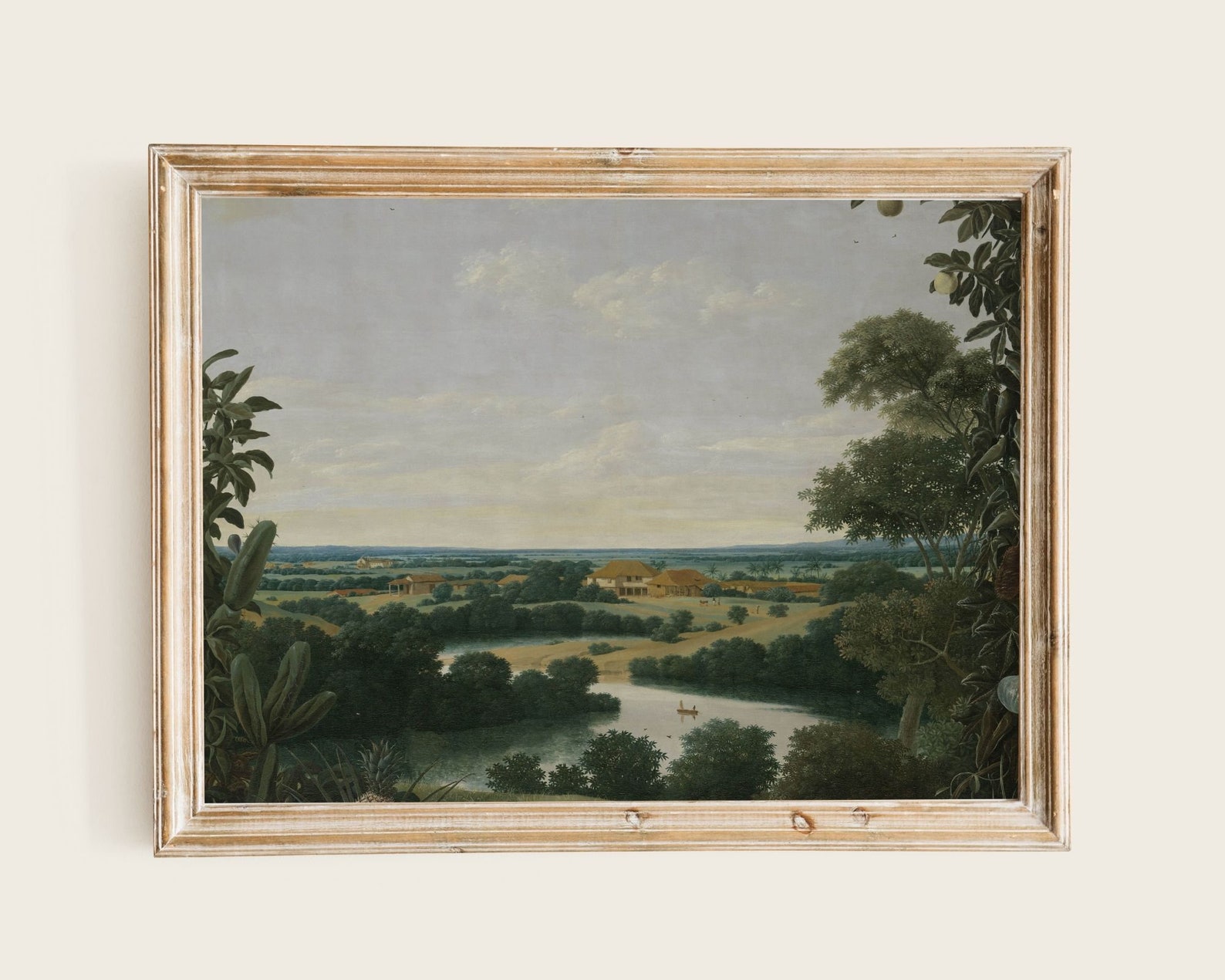 Tropical Vintage Gallery Set Vintage Tropical Set of Prints - Etsy