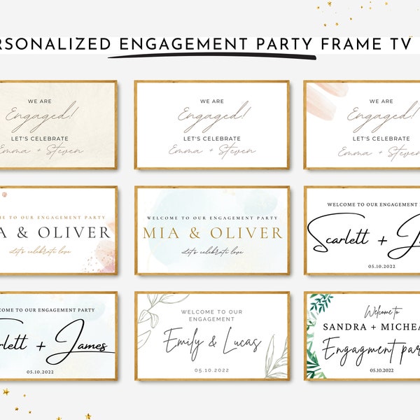 Engagement Frame - Etsy