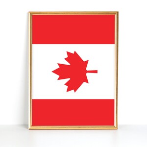 Canada Day Wall Art Canada Day Decorations Canadian Prints Set of 10 ...