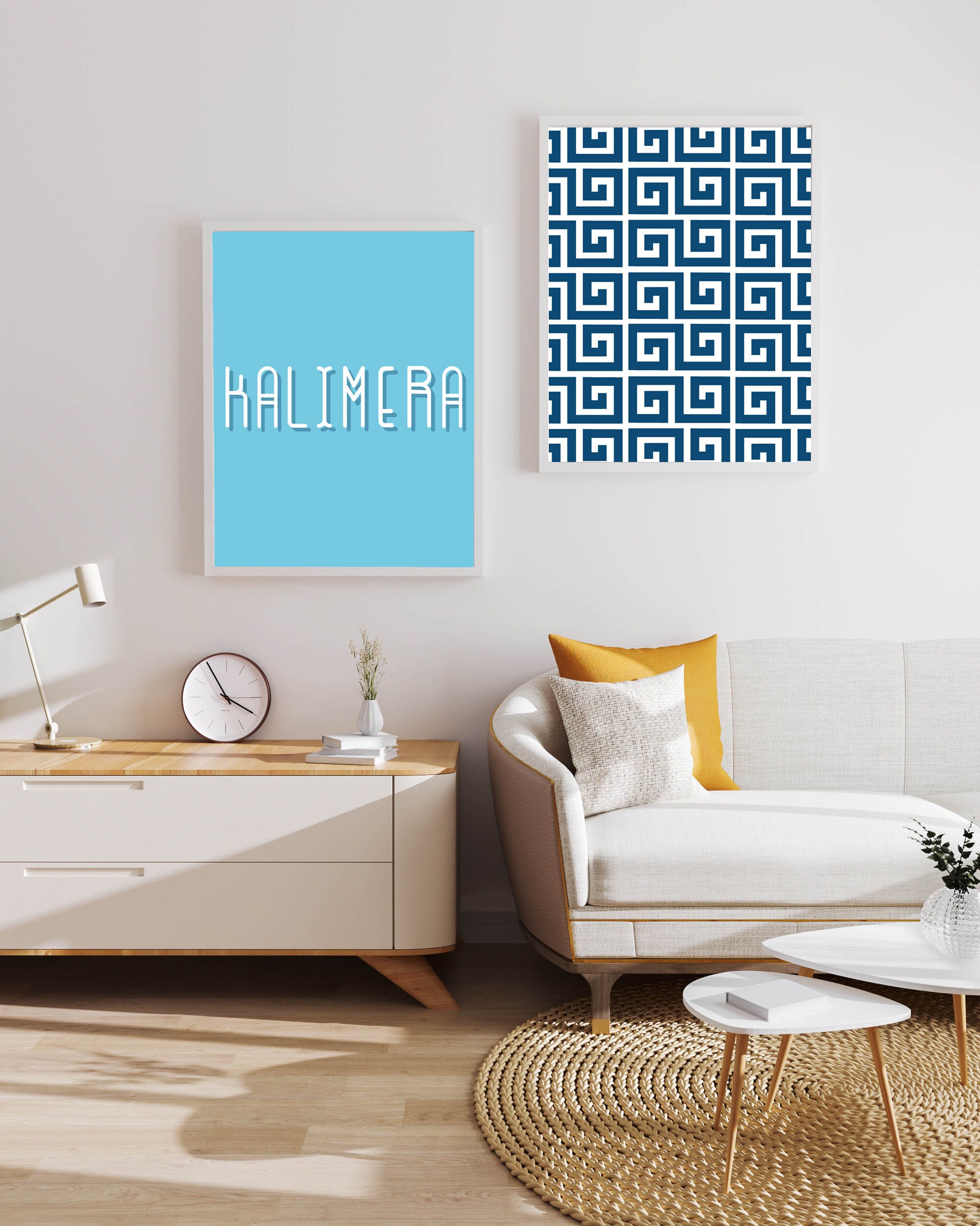 Greek Wall Art Bundle Greek Print Greece Print Set of 8 - Etsy