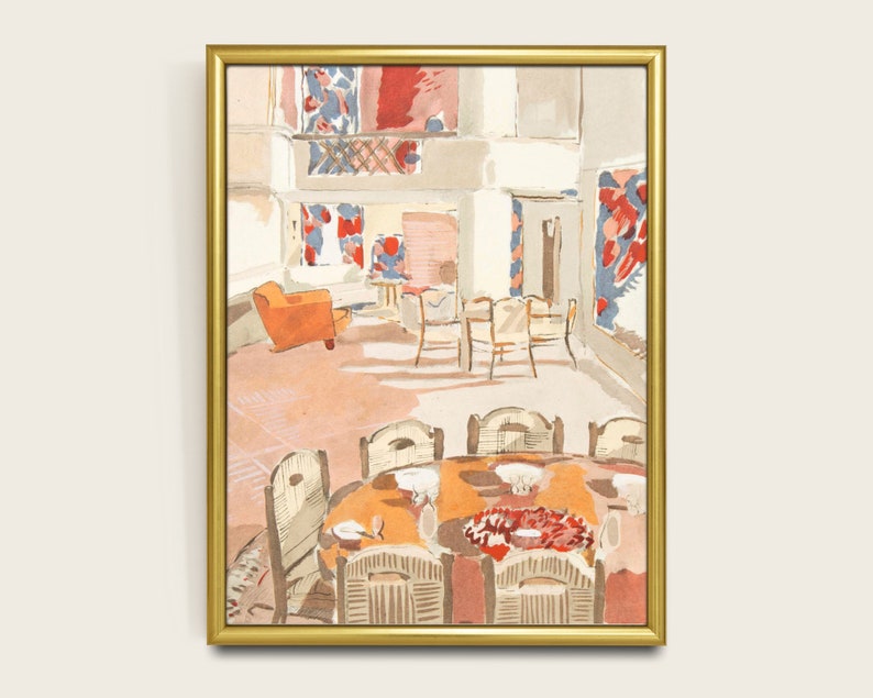 Eclectic Frame TV Gallery Wall Set Vintage Oil Painting - Etsy