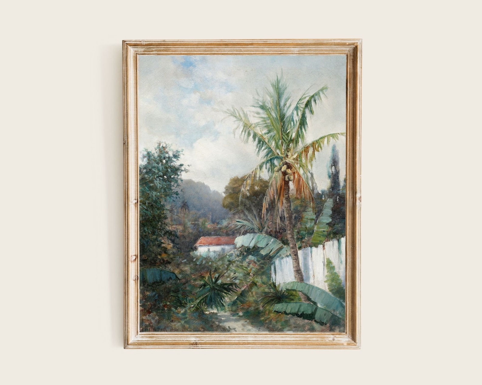 Tropical Vintage Gallery Set Vintage Tropical Set of Prints - Etsy