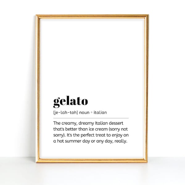 Gelato - Etsy