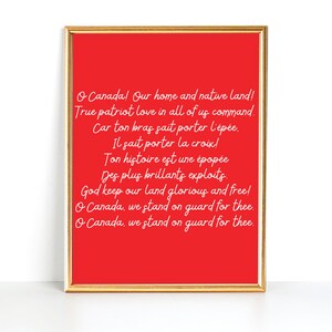 Canada Day Wall Art Canada Day Decorations Canadian Prints Set of 10 ...
