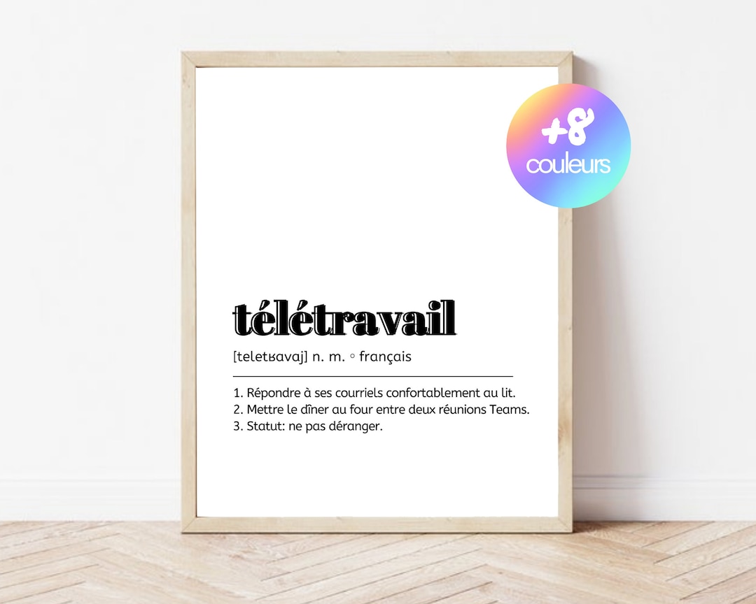 Citation Bureau Humoristique | Télétravail | Décor Espace Travail ...