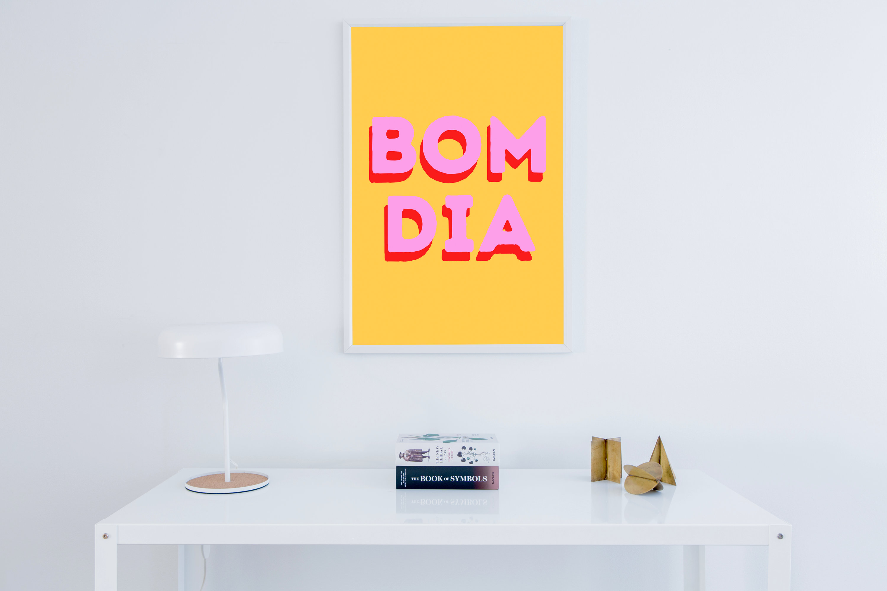 Bom Dia Print Good Morning Wall Art Portuguese Wall Art | Etsy