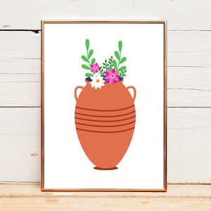 Greek Wall Art Bundle | Greek Print | Greece Print | Set of 8 ...