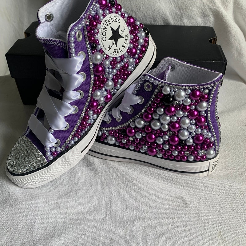 Bling Converse - Etsy