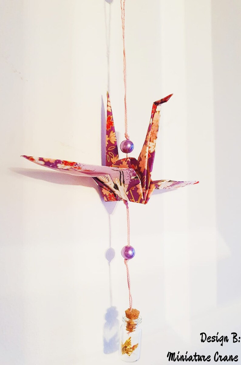 Japanese Good Luck Origami Crane Keepsake Gift Home Decor - Etsy