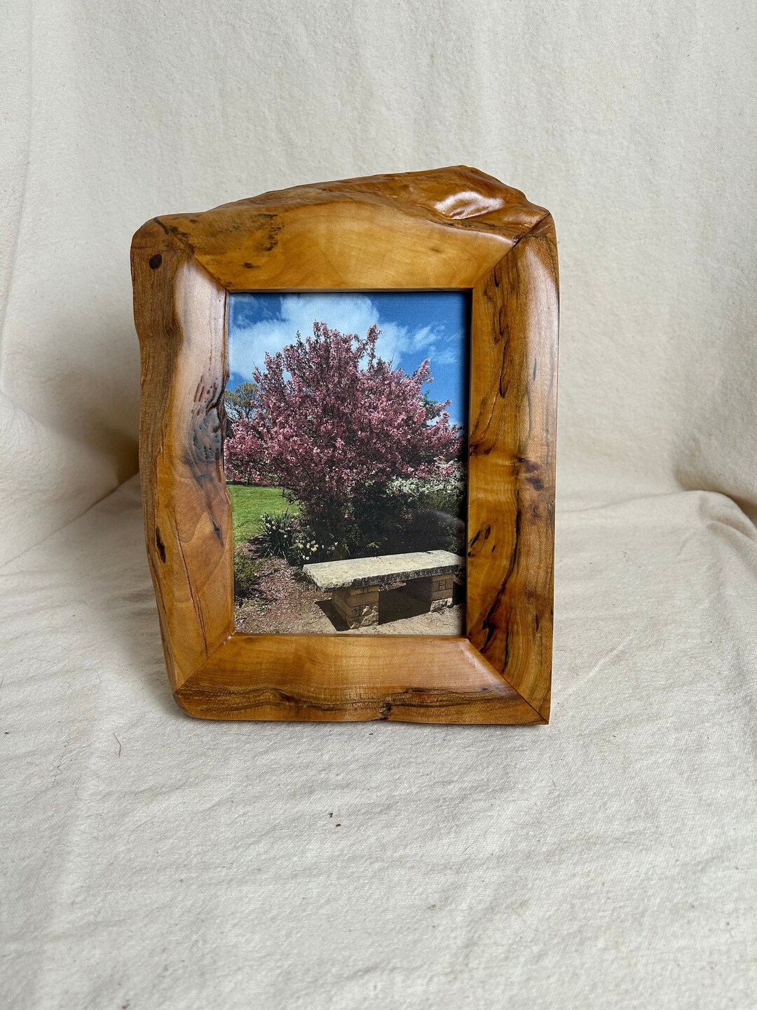 Elm Wood Live Edge Frame - Etsy