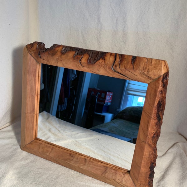 Live Edge Mirror - Etsy