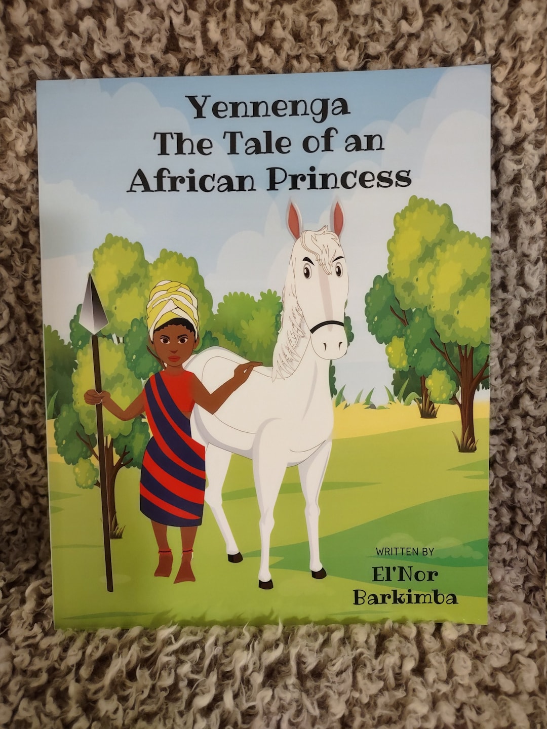 Illustrated Children's Book, the Tale of Princess Yennenga Kids Book ...