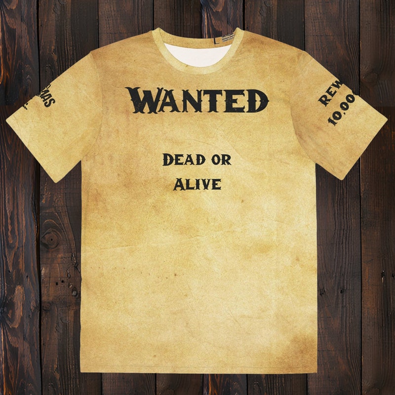 Wanted Dead or Alive - Etsy Australia
