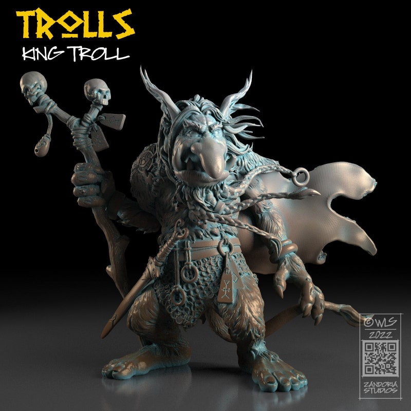 Miniature Troll - Etsy