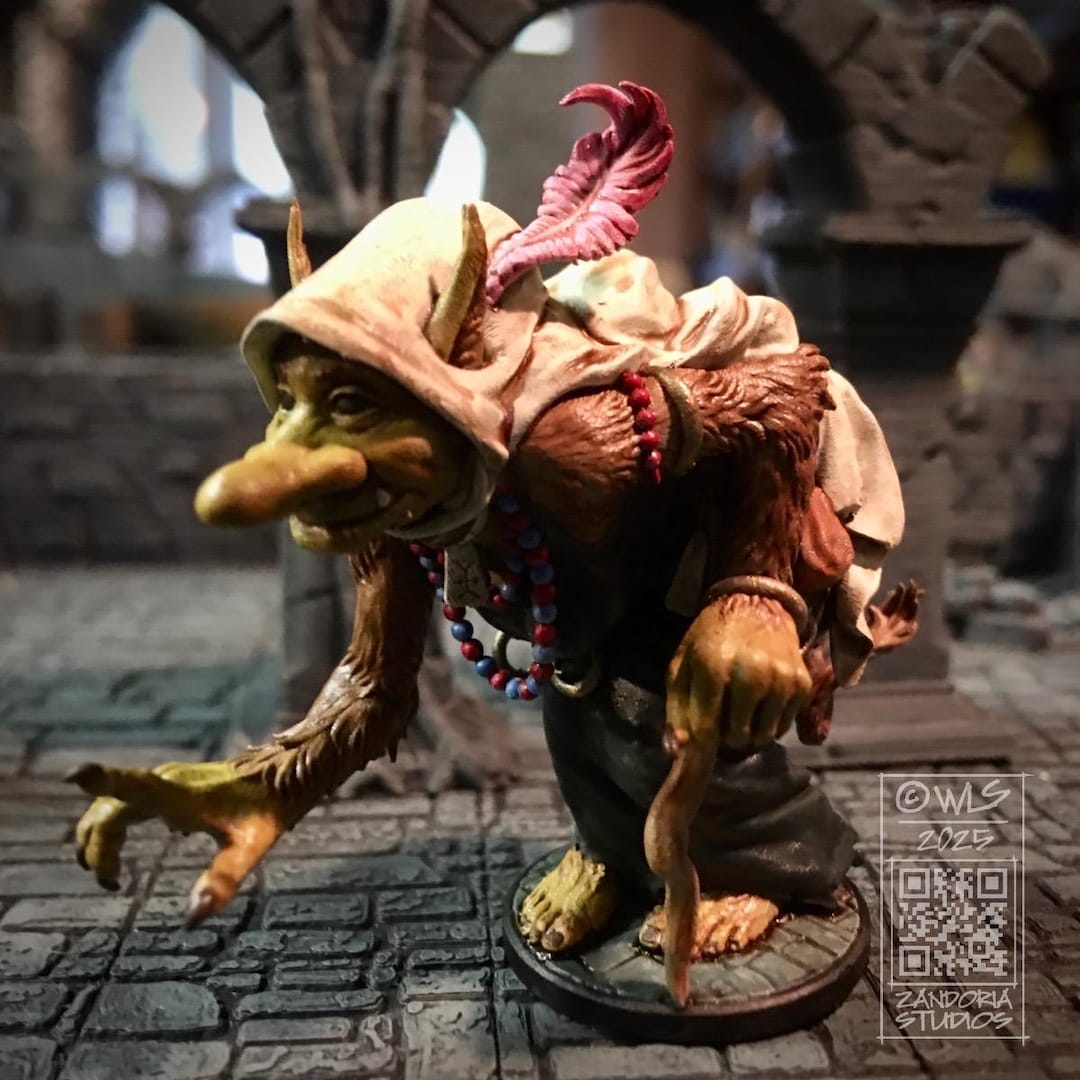 Troll Mother, Female Troll, Fantasy Tabletop RPG Miniature - Etsy