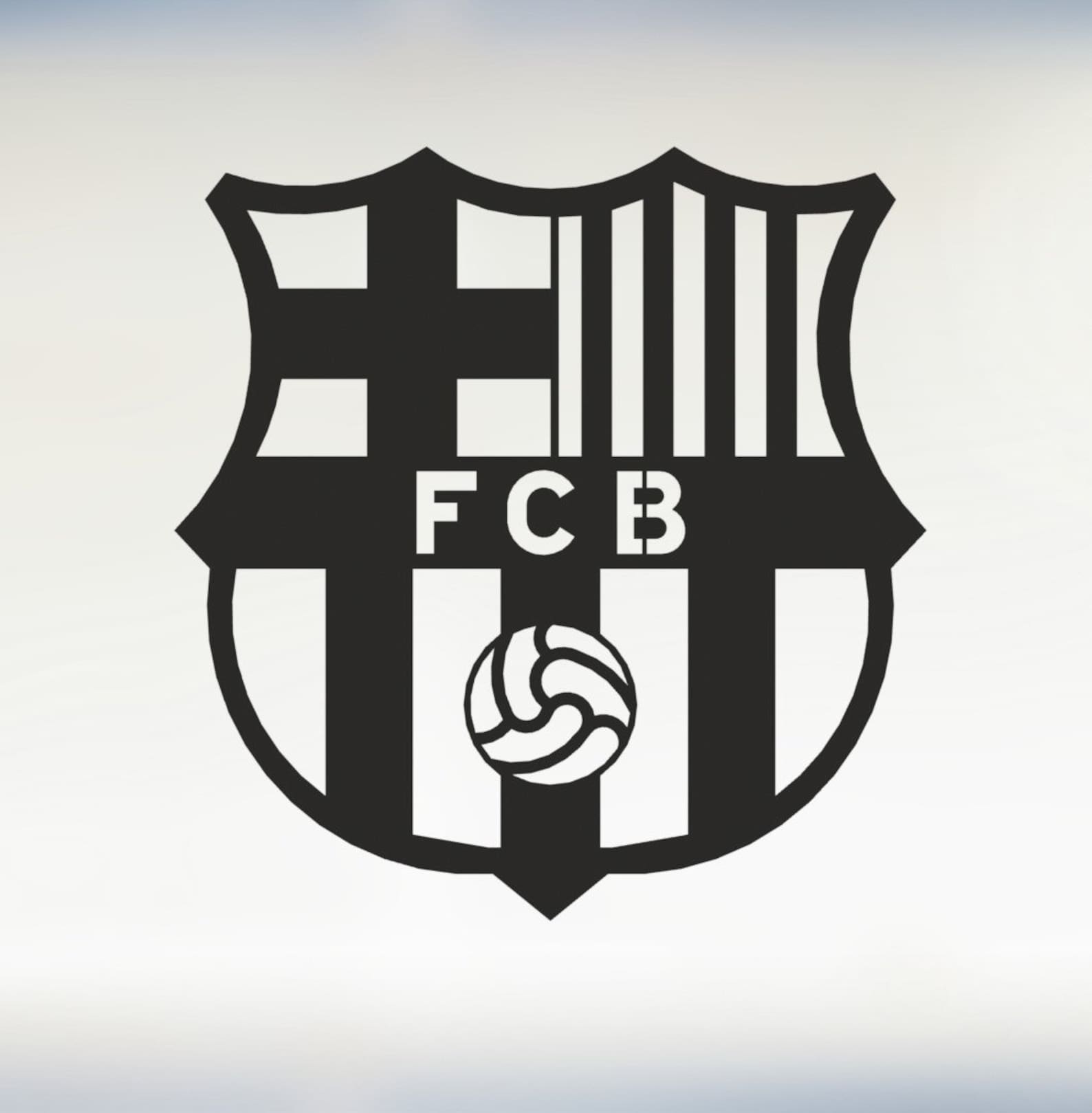 Barcelona DXF Barcelona FCB CUT Ready Laser CNC Plasma | Etsy