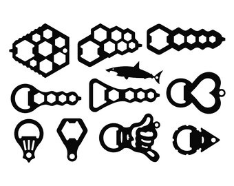 Bottle Opener Dxf - Etsy