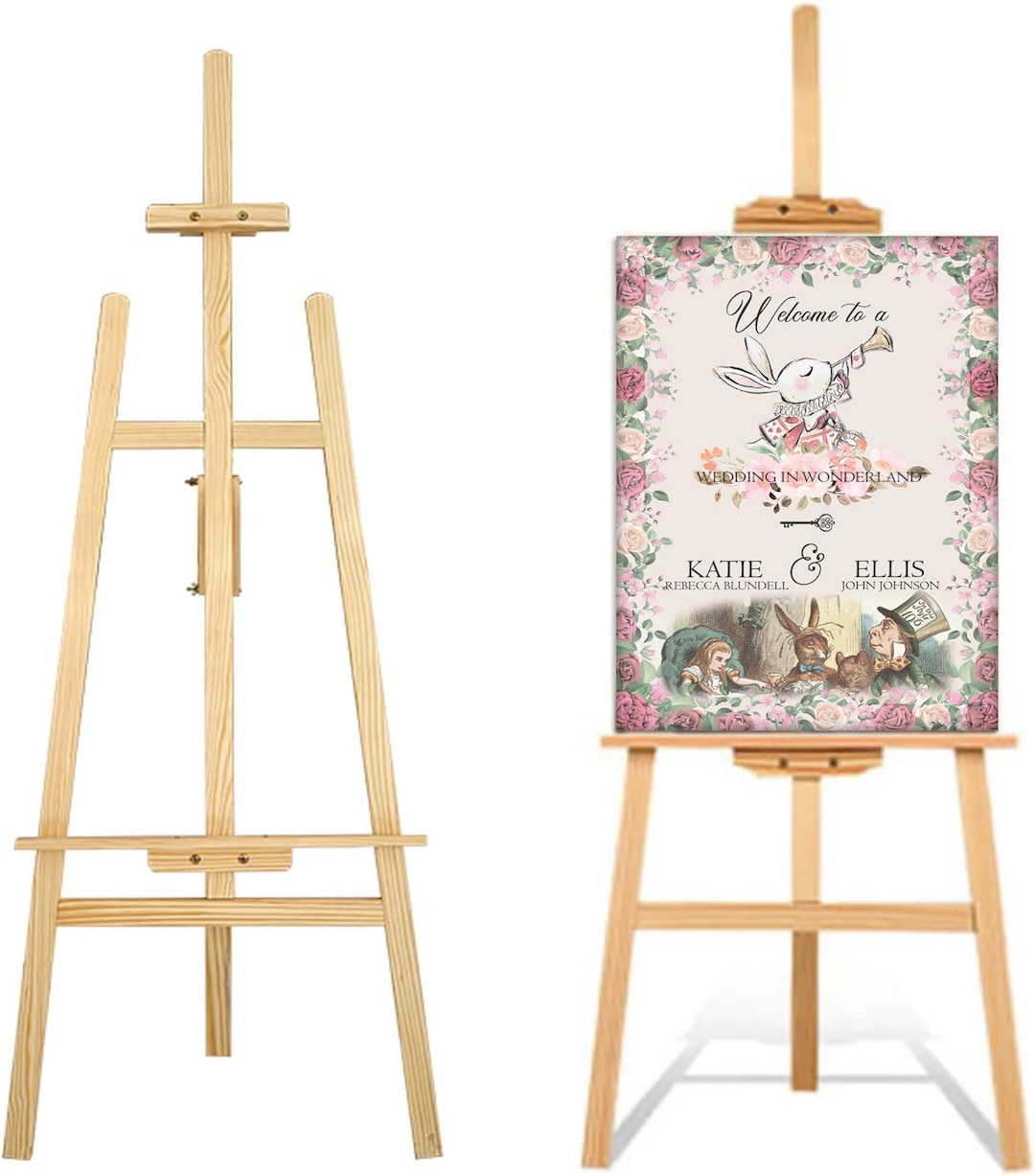 Completely Bespoke Foamex Wedding Signs WITH Easel Included - Etsy