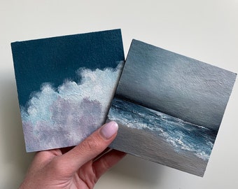 Mini Canvas Painting - Etsy