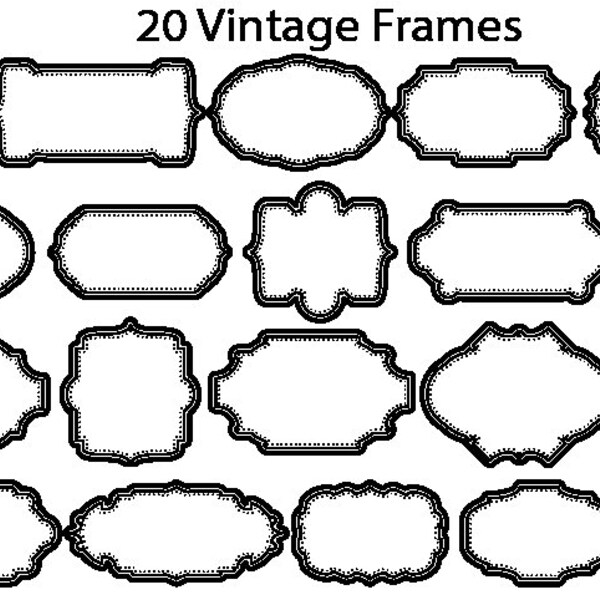 Vintage Frames - Etsy