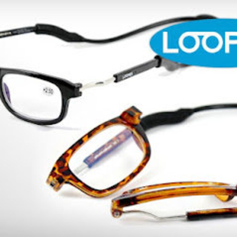 High Quality Loopies Magnetic Reading Glasses "easy to Find, Hard to ...