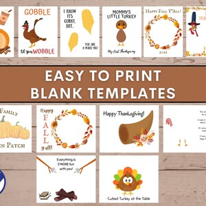 Thanksgiving Handprint Art MEGA Bundle | Handprint DIY Craft | Crafts ...