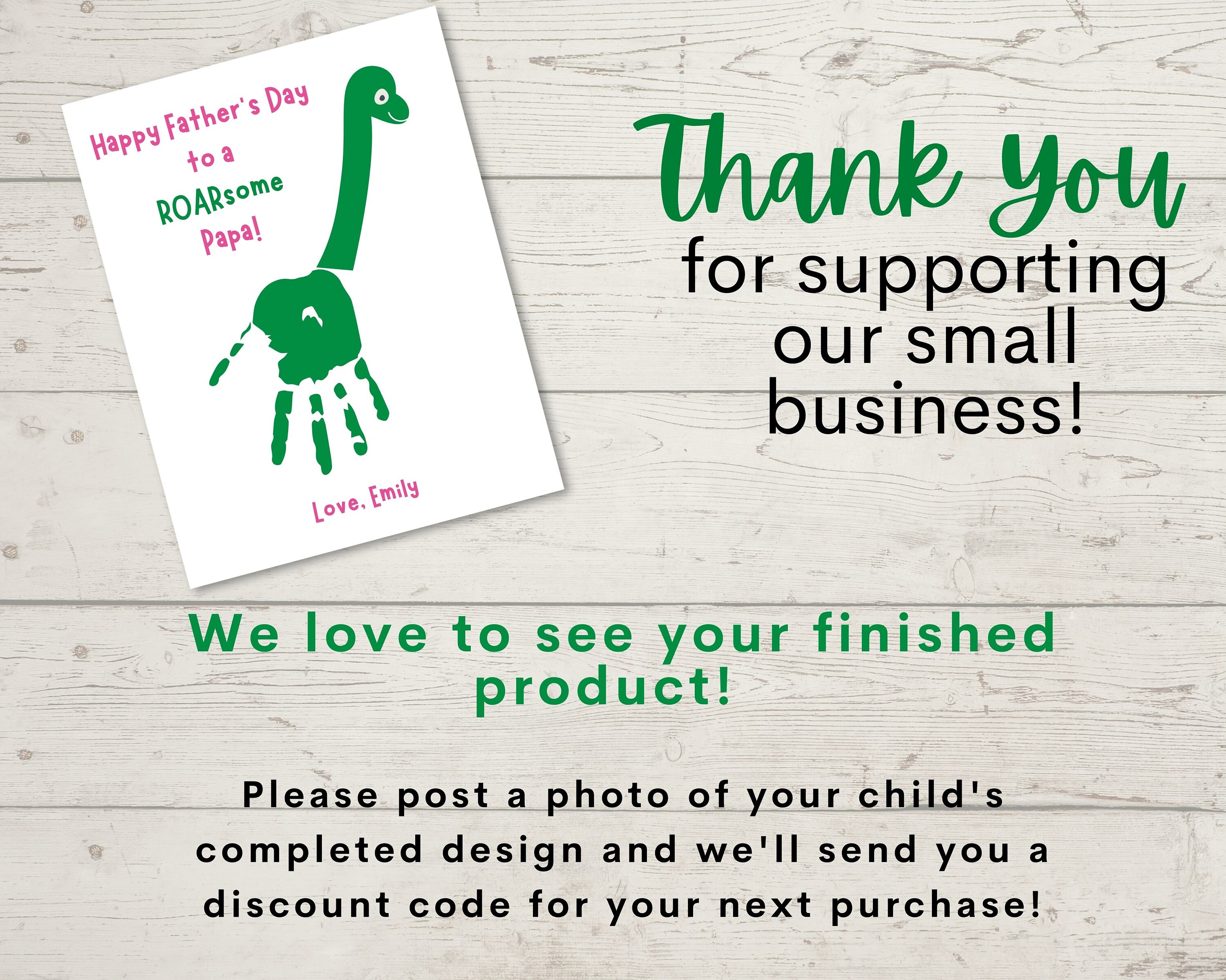 EDITABLE Roarsome Dinosaur Printable Handprint Art | DIY Father's Day ...