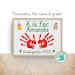 EDITABLE Back to School Apple Handprint Art | First Day of School ...
