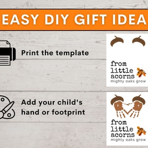 From Little Acorns Mighty Oaks Grow Handprint Art | Fall Autumn ...