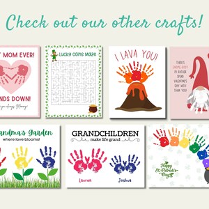 St Patrick's Day Gnome Handprint Art Craft | DIY Gnome Crafts for Kids ...